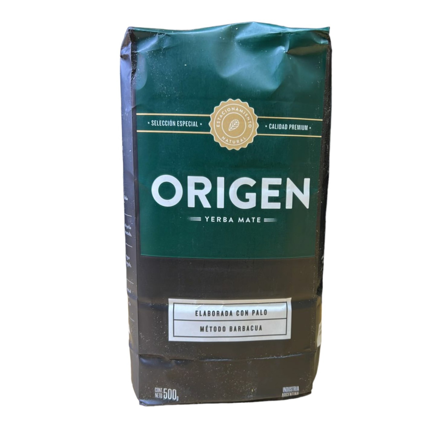 Yerba Mate marca Origen , Barbacua 500 gramos - YERBATEROCL